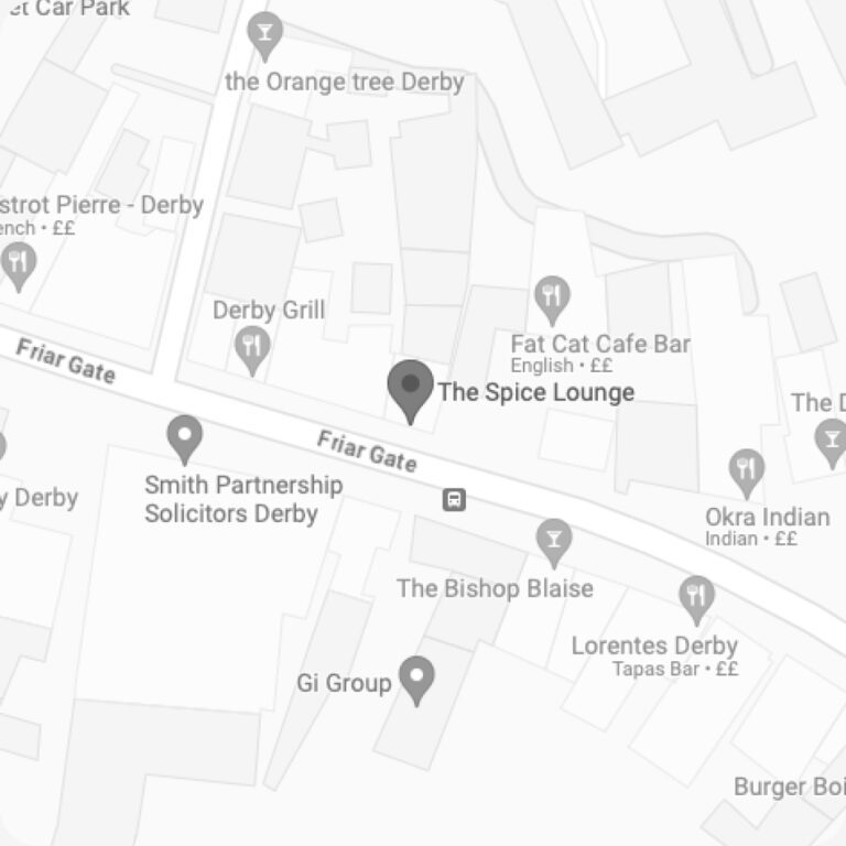 Spice Lounge Supper Club Menu